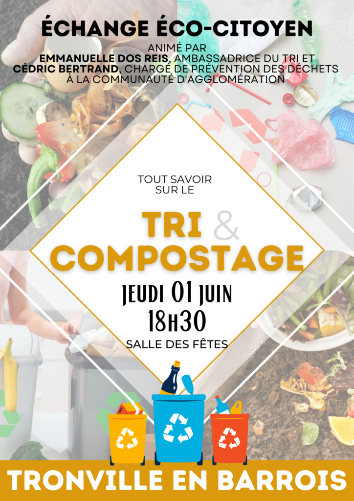 Echange écocitoyen SENSIBILISATION AU TRI ET COMPOSTAGE • Tronville-en ...